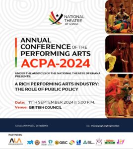 ANNUAL CONFERENCE OF THE PERFORMING ARTS. ACPA-2024 - Blastours - Discovering Ghana, Togo and Benin